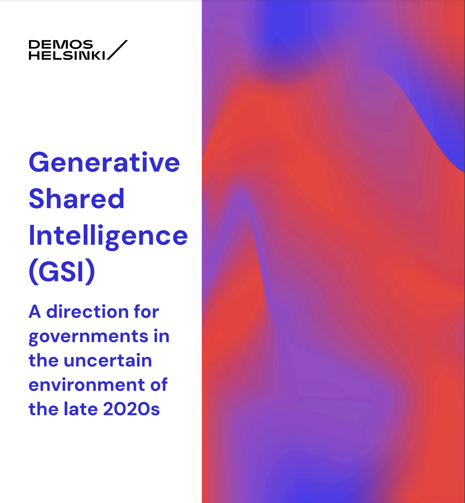 Generative Shared Intelligence: A direction for governments in the ...